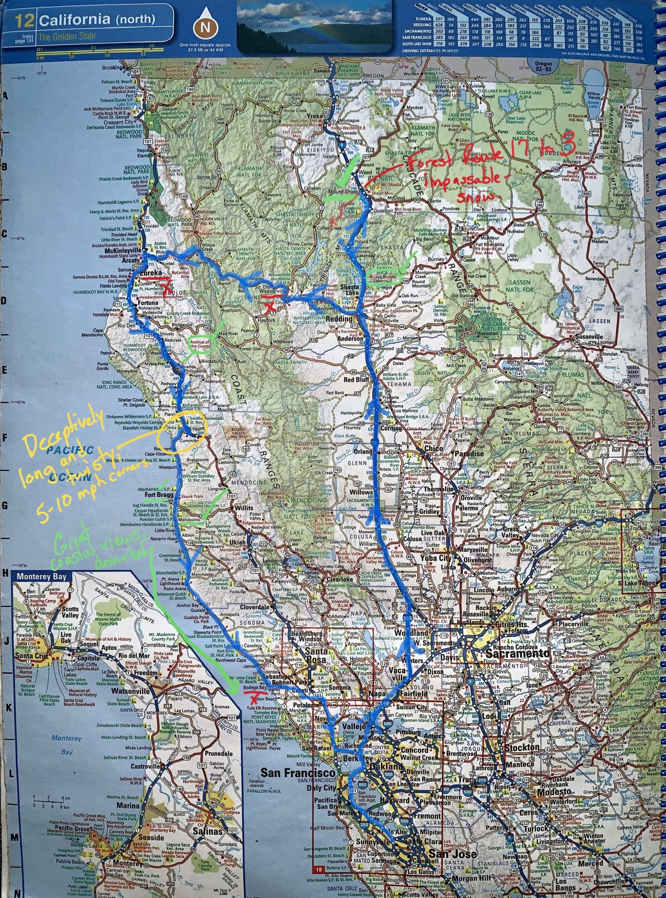 California Road trips: Northern CA - Life Tourer